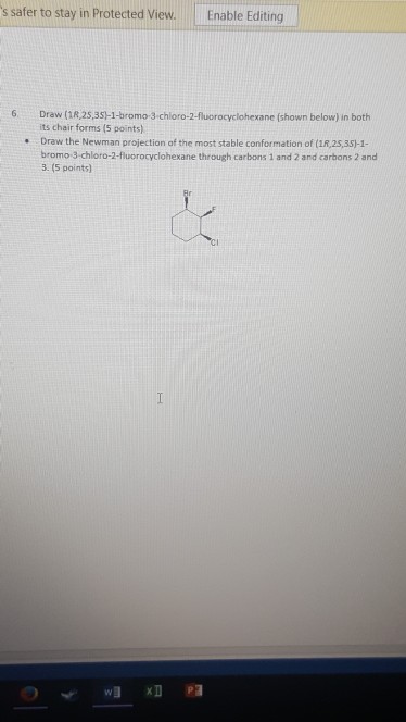 Solved s safer to stay in Protected View. Enable Editing 6 | Chegg.com