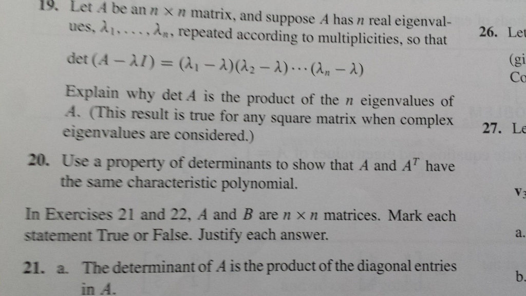 Solved URGENT LINEAR ALGEBRA HELP PLEASE Linear algebra! | Chegg.com