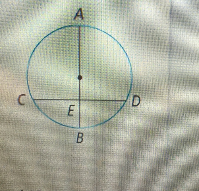 Solved If AB is a diameter and is at right angles to CD, | Chegg.com