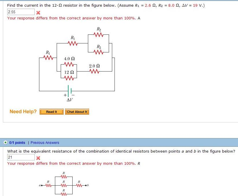 Solved Find the current in the 12-Ohm resistor in the figure | Chegg.com