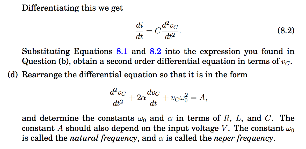 Solved 1 Let s Derive The Differential Equation For The Chegg Solved 1 Let s Derive The Differential Equation For The Chegg