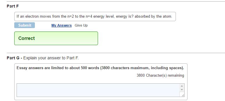 Solved If An Electron Moves From The N 2 To The N 4