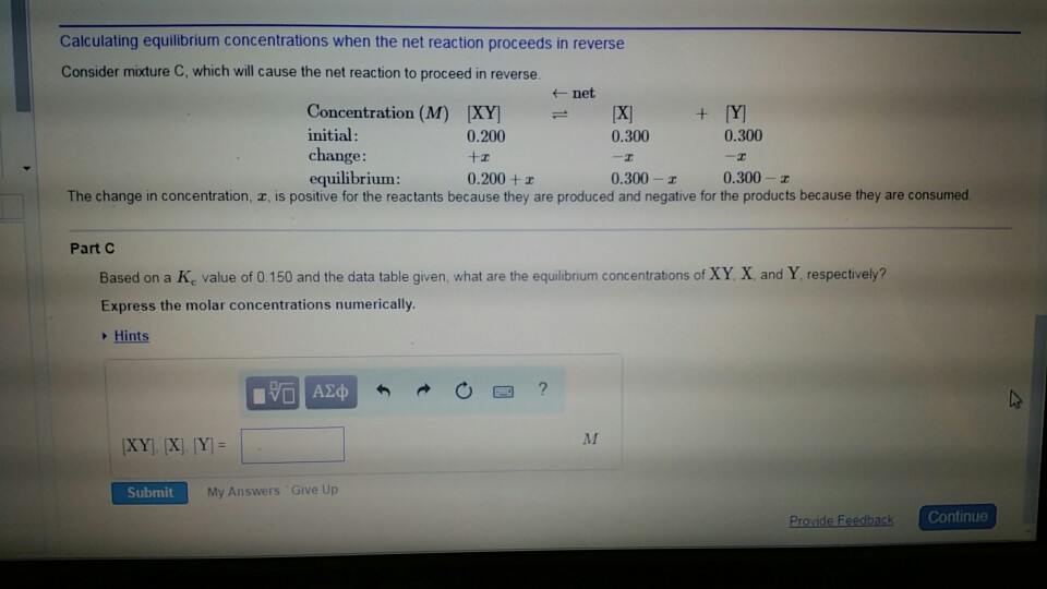 Solved previous 13 of 24 ne ± Fundamentals of Equilibrium | Chegg.com