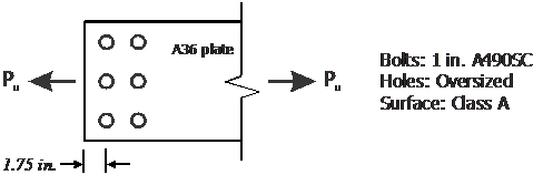 Six slip-critical (SC) bolts are used to bolt the | Chegg.com