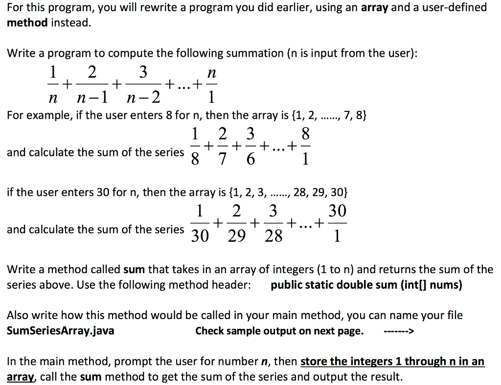 Solved For this program, you will rewrite a program you did | Chegg.com