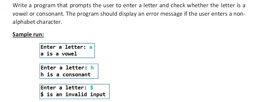 Solved Write a program that prompts the user to enter a | Chegg.com