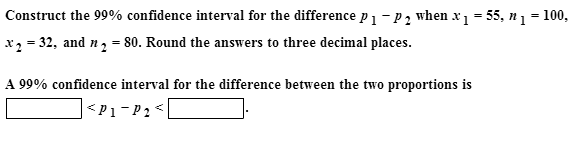 Solved 9. Construct the 99/ confidence interval for the | Chegg.com