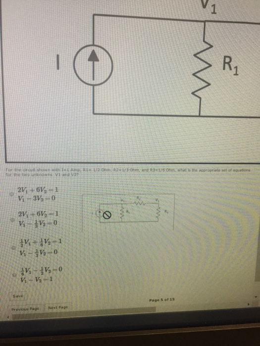 Solved For the circuit shown with Amp, R1 = 1/2 Ohm, R2 = | Chegg.com