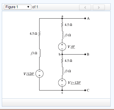 Solved A balanced three-phase delta-connected source | Chegg.com