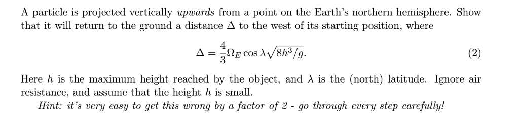 Solved A particle is projected vertically upwards from a | Chegg.com