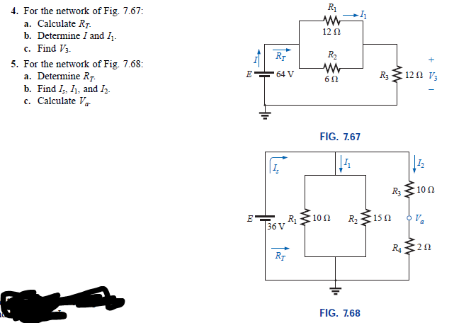 Solved For The Network Of Fig 7 67 Calculate R T