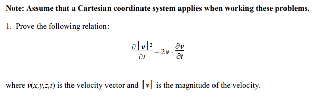 Solved Prove the following relation: partial | Chegg.com