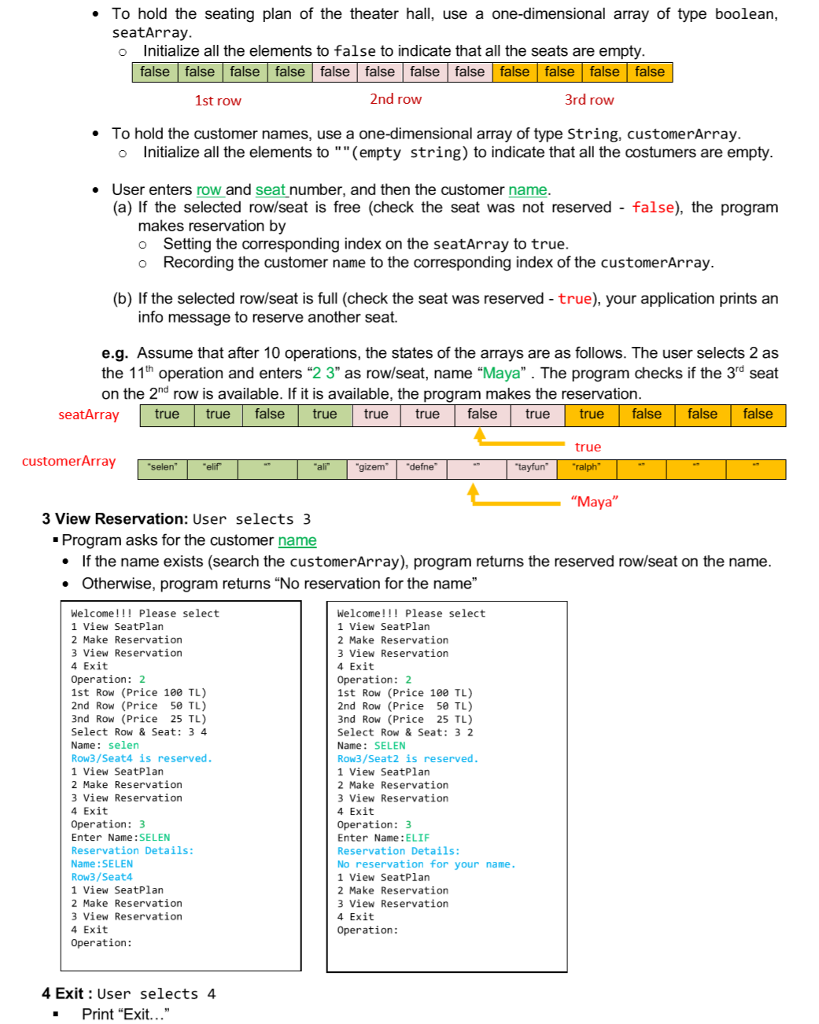 Solved Ticket Reservation System You are a computer engineer | Chegg.com