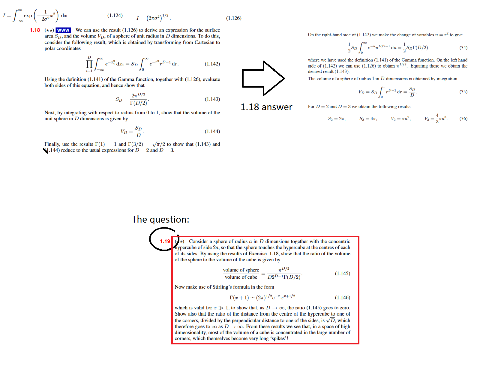 Solved I = integral_-infintiy^infinity exp (-1/2 sigma^2 | Chegg.com