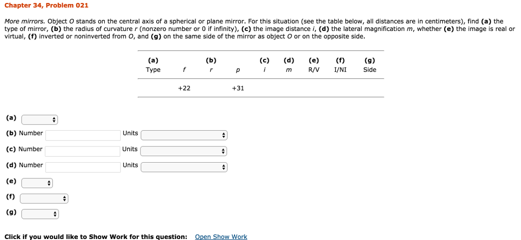 Solved More mirrors. Object O stands on the central axis of | Chegg.com