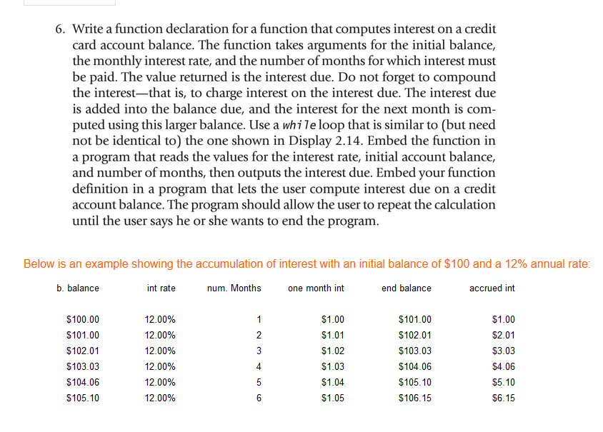 Solved C++ Coding (4-6 Please make code Copy and Paste-able, | Chegg.com