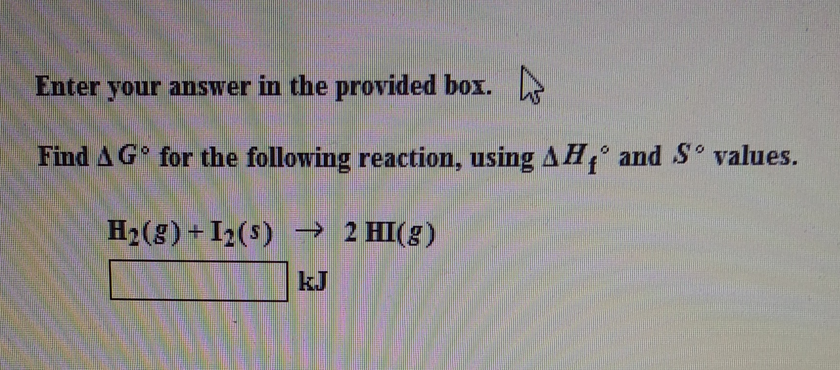 Solved Enter your answer in the provided box. Find G | Chegg.com