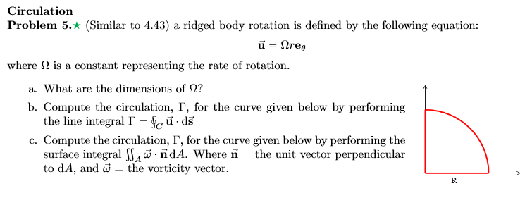 Solved Circulation Problem 5.* (Similar to 4.43) a ridged | Chegg.com
