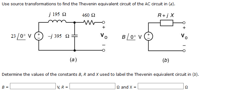 Solved Use source transformations to find the Thevenin | Chegg.com