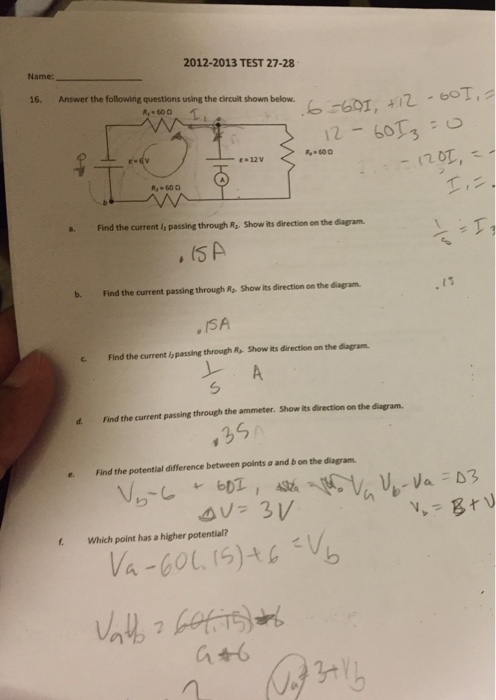 Solved Answer the following question using the circuit shown | Chegg.com