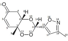 Solved The following compound, whose central ring is | Chegg.com