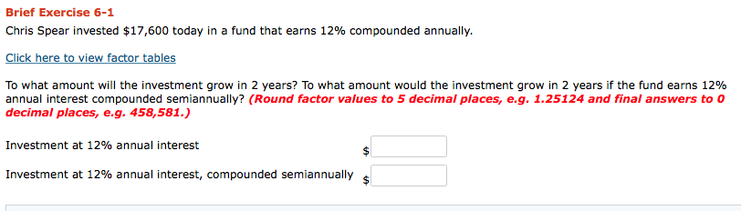 Solved Brief Exercise 6-6 Steve Madison needs $360,900 in 10 | Chegg.com