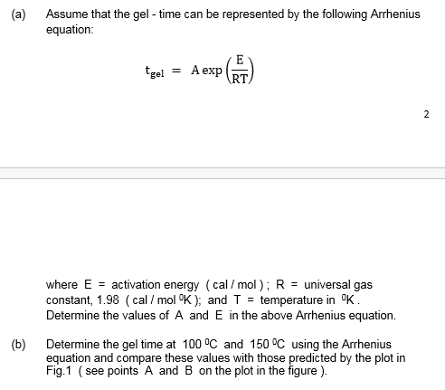 Solved Q.4 A gel time test on an epoxy resi n resulted in | Chegg.com
