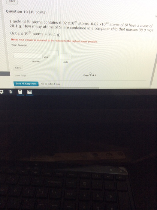 Solved 1 mole of Sl atoms contains 6.02 times 10^23 atoms. | Chegg.com