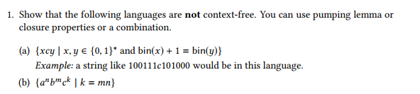 Solved This about the Theory of Computation. Please show | Chegg.com
