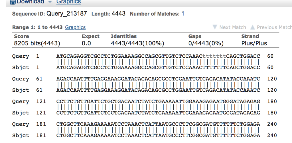 Solved How would the differences between the query sequance | Chegg.com
