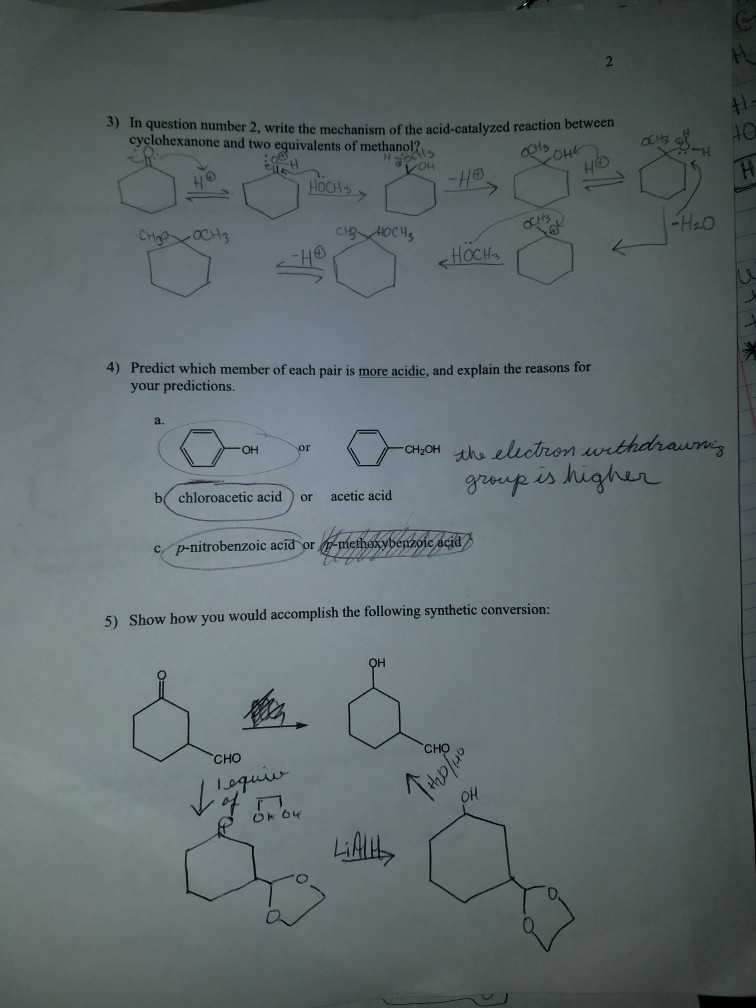 Solved Dr. Awad 1) Propose an efficient synthesis for the | Chegg.com