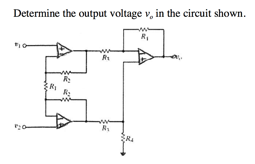 Determine the output voltage vo in the circuit shown | Chegg.com