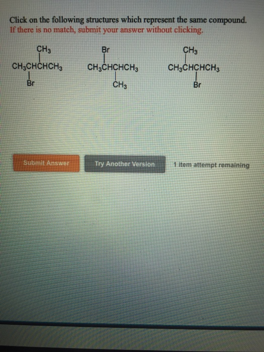 Solved Click on the following structures which represent the | Chegg.com