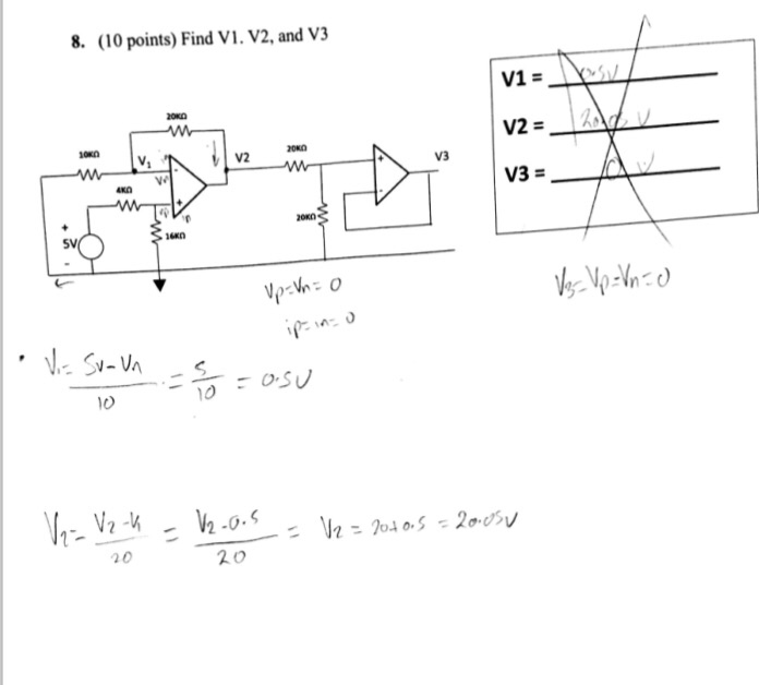 Solved: Find V1, V2, And V3 | Chegg.com Solved: Find V1, V2, And V3 | Chegg.com