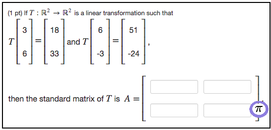 Solved If T R2 R2 Is A Linear Transformation Such That