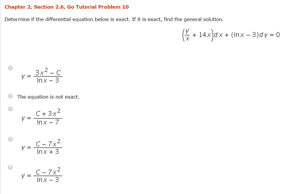 Solved Chapter 2, Section 2.6, Go Tutorial Problem 10 | Chegg.com