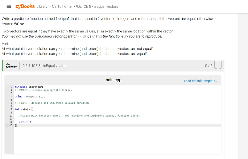 Solved In C++ Please for both questions and thank you! | Chegg.com