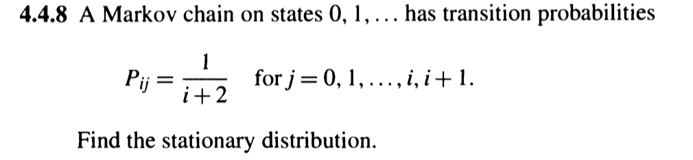 Solved Is this chain positive recurrent, null recurrent, or | Chegg.com