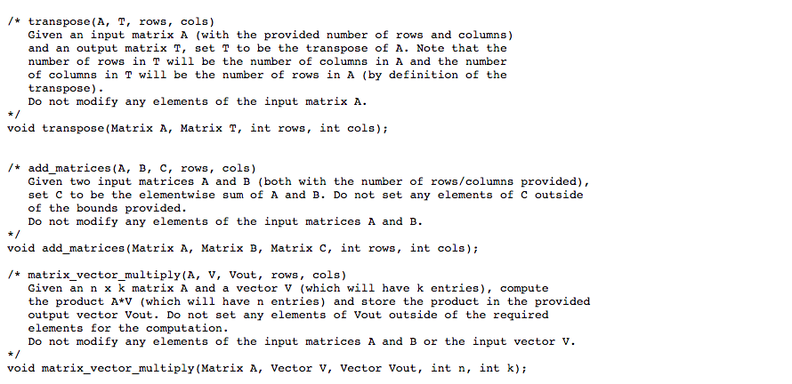 Overview This assignment covers arrays, libraries and | Chegg.com