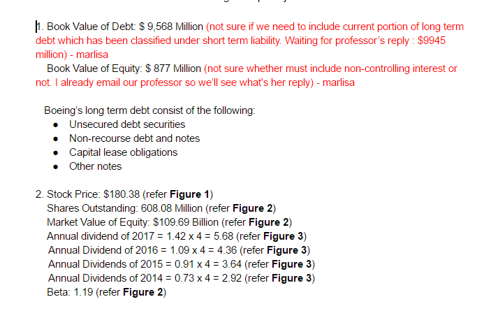 Solved Use the information below to calculate the weighted | Chegg.com