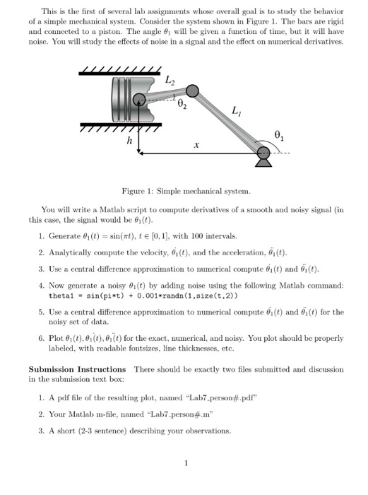 Solved This is the first of several lab assignments whose | Chegg.com