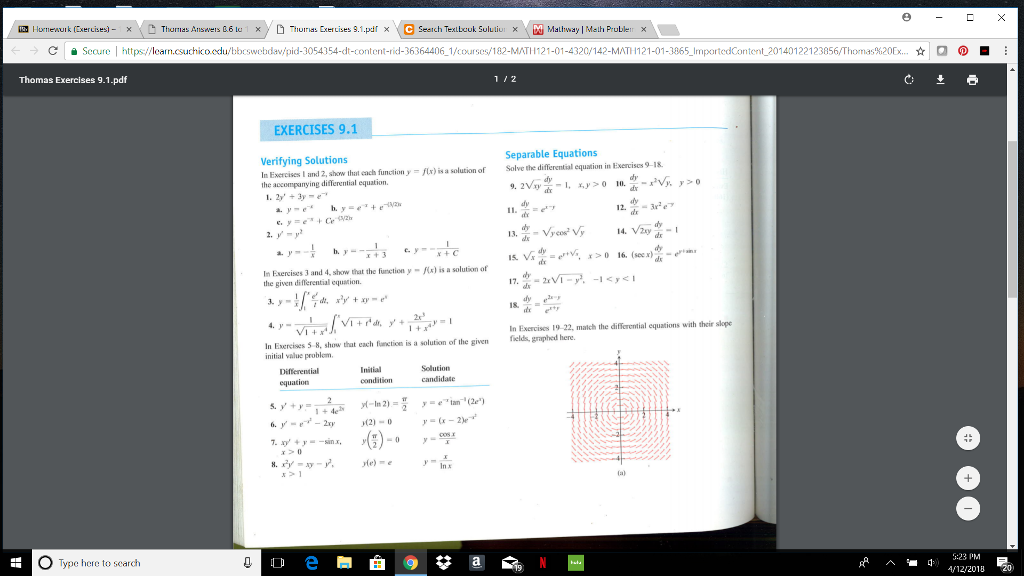 Solved E - E i Hurmenurk (Exercises) - X Thomas Answers 6.6 | Chegg.com