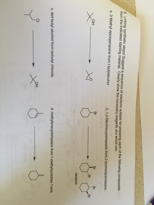 Solved Linking synthetic steps! Suggest a sequence of | Chegg.com Solved Linking synthetic steps! Suggest a sequence of | Chegg.com