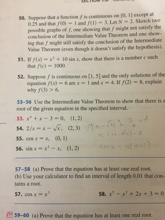 Solved Suppose That A Function F Is Continuous On 0 1 