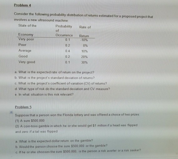 Solved Problem 1 Find the following values for a lump sum | Chegg.com