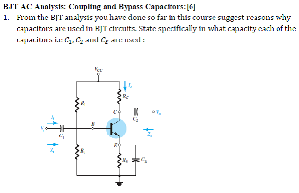 Solved From the BJT analysis you have done so far in this | Chegg.com