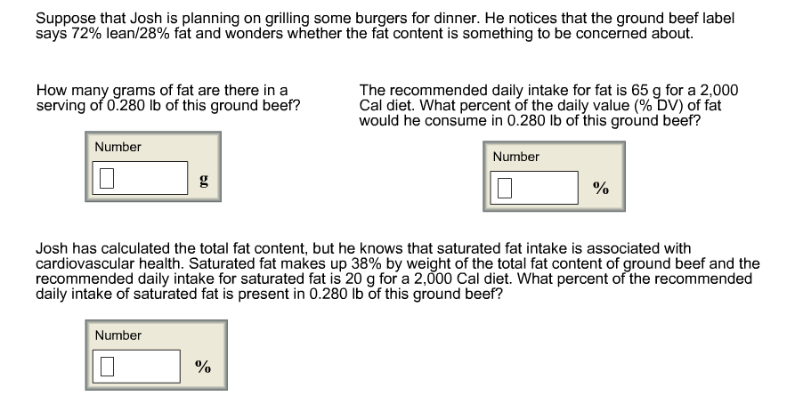Solved Suppose that Josh is planning on grilling some | Chegg.com