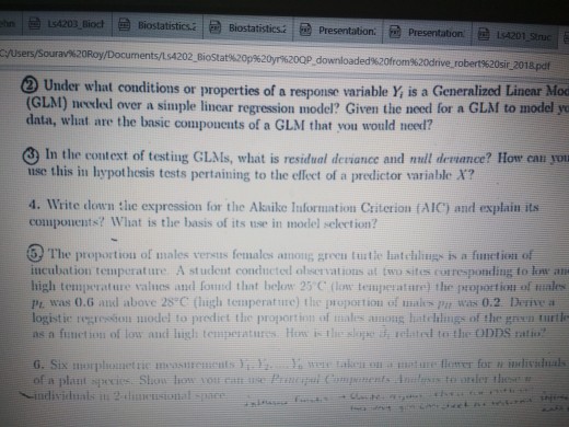 Solved L54203 Bioch Biostatistics. Biostatistics. | Chegg.com