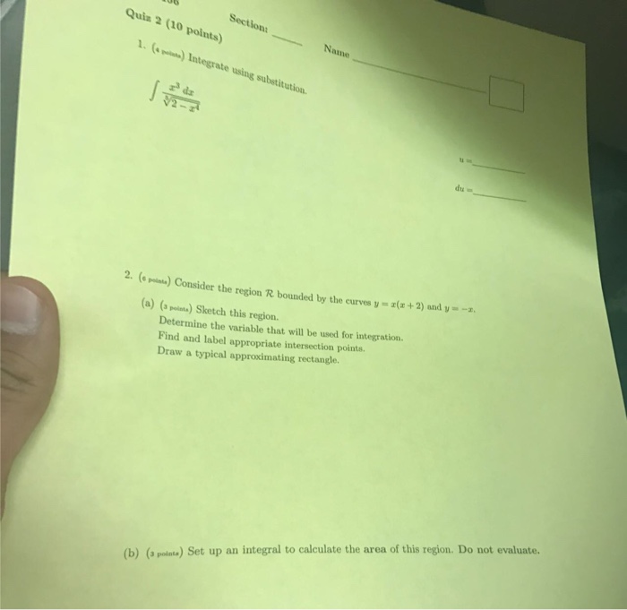 Solved Integrate using substitution. integral x^3 dx/^3 | Chegg.com