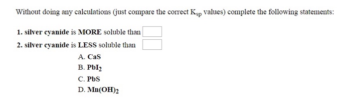Solved Without doing any calculations (Gust compare the | Chegg.com